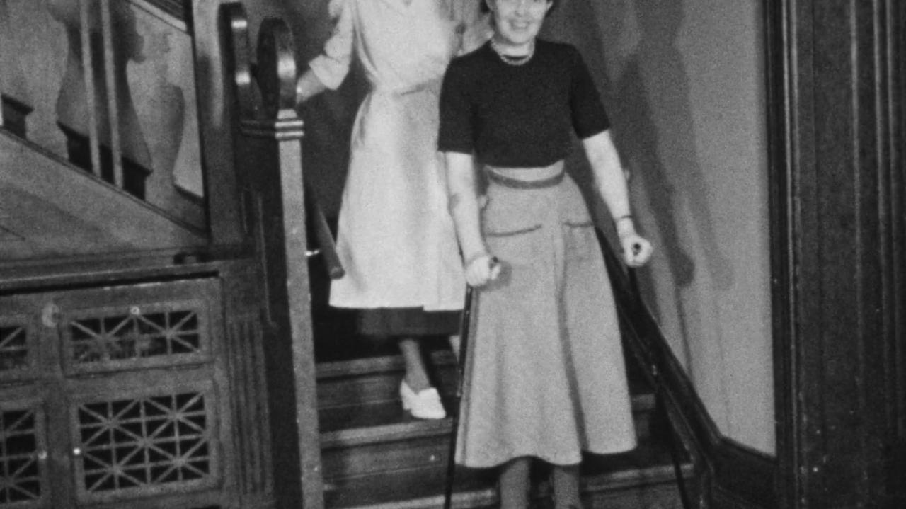 Exercises for polio patients | Danish Film Institute